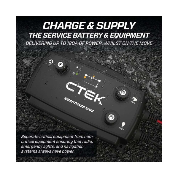 CTEK Smartpass 120S + Install Kit - 40-678 - raceparts.com