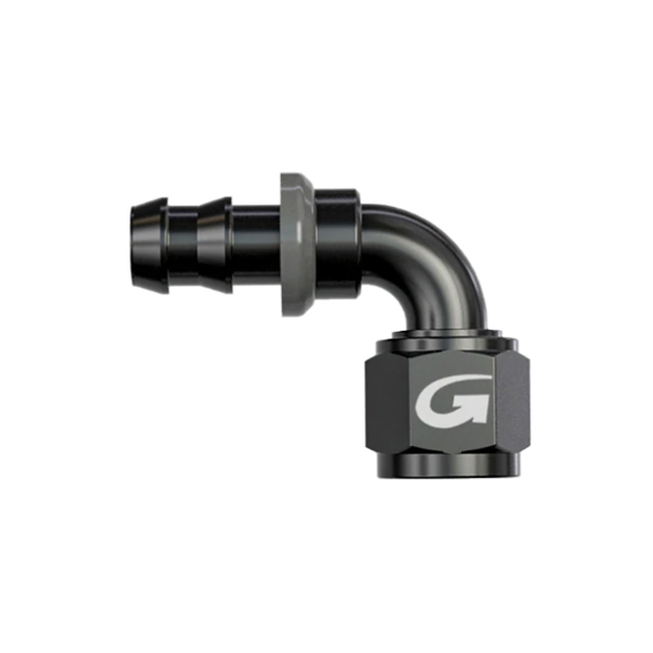 Goodridge 536 90° Fem Fitting - 536-90DBK - raceparts.com