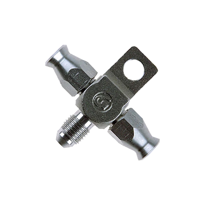 Goodridge -03 Stainless Lug Tee - 5132-03C - raceparts.com