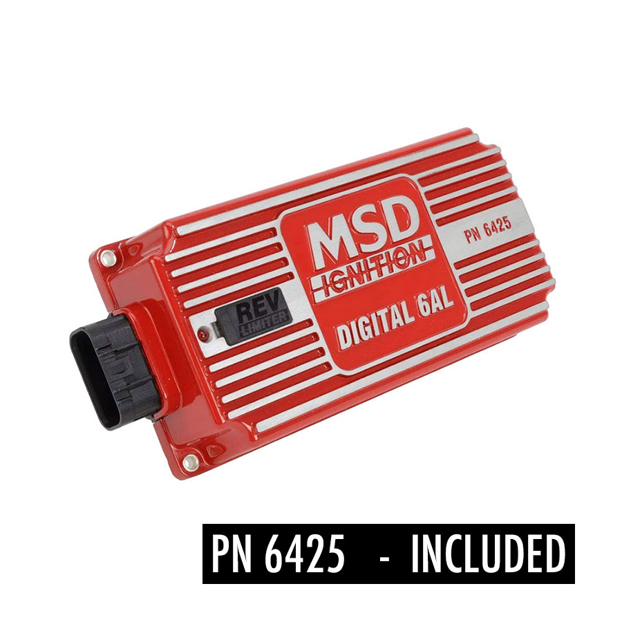 MSD Digital 6AL Ignition Combo - 6425CB2SRC - raceparts.com