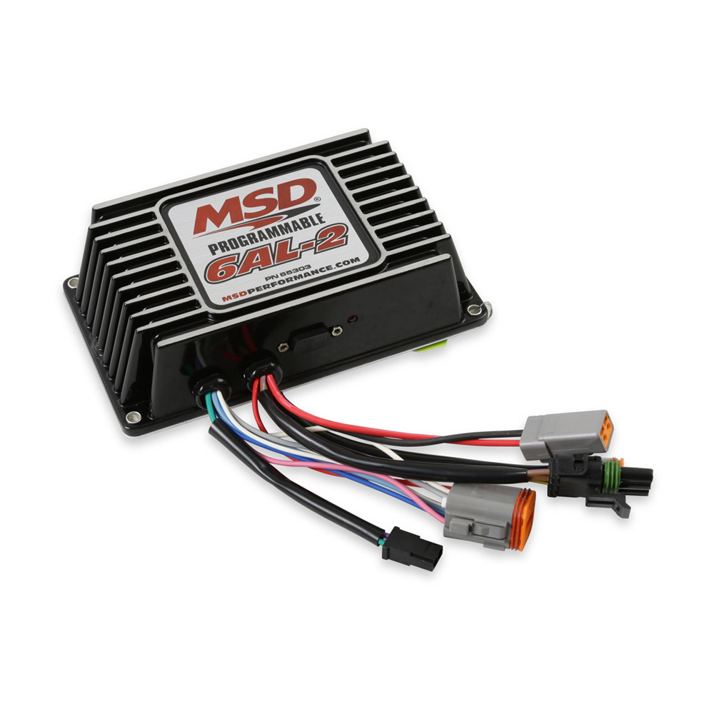 MSD 6AL-2 Programmable Ign Black - 65303 - raceparts.com
