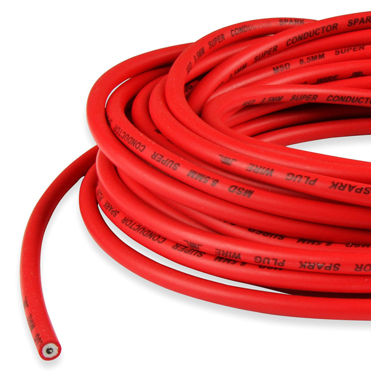 MSD 8.5mm Super Conductor Wire Red - 34019 - race-parts.com
