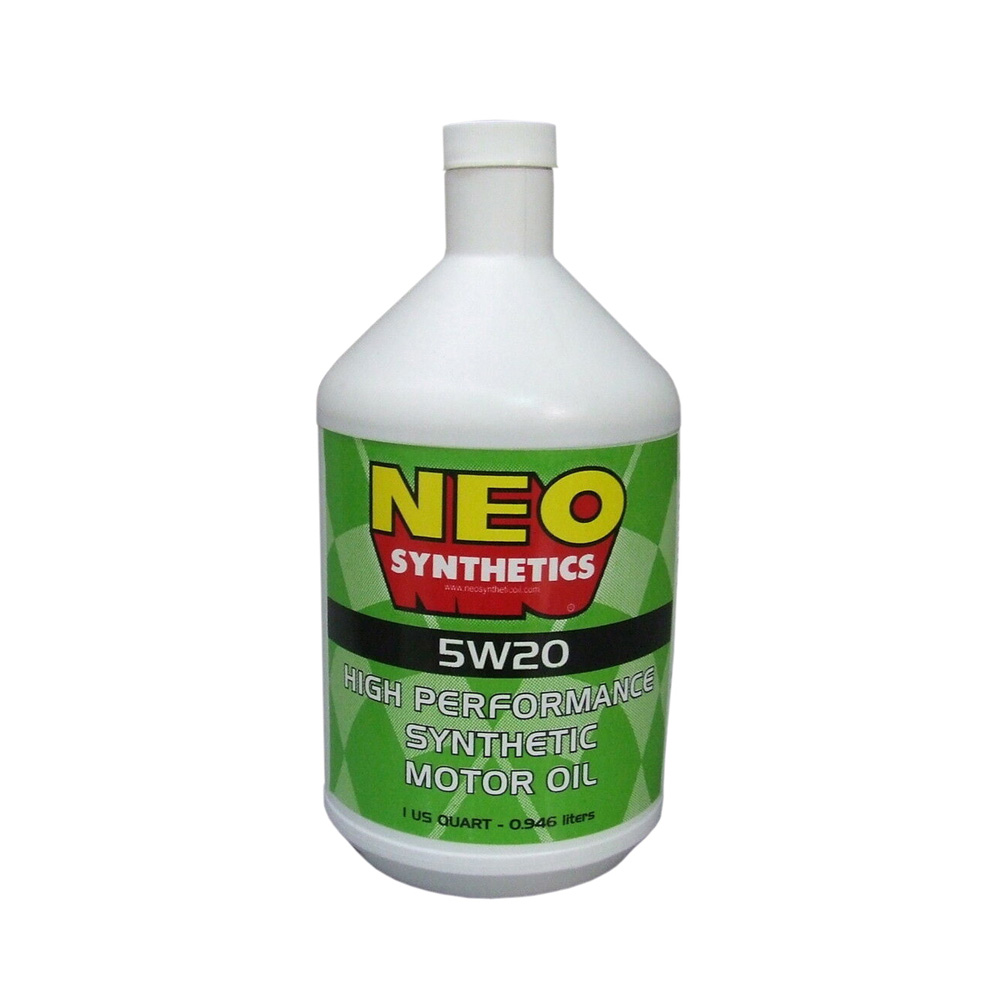 NEO Synthetics 5W20 Motor Oil - NEO5W20 - raceparts.com