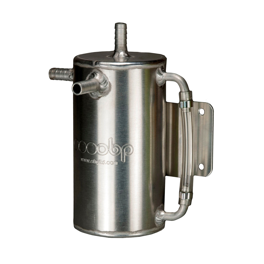 OBP 1 Liter Bulkhead Catch Tank - OBPCT004 - race-parts.com