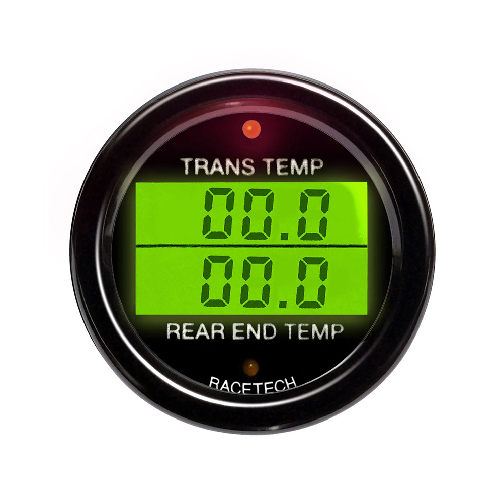 Racetech Trans Rear End Temp Gauge - DG214 - race-parts.com