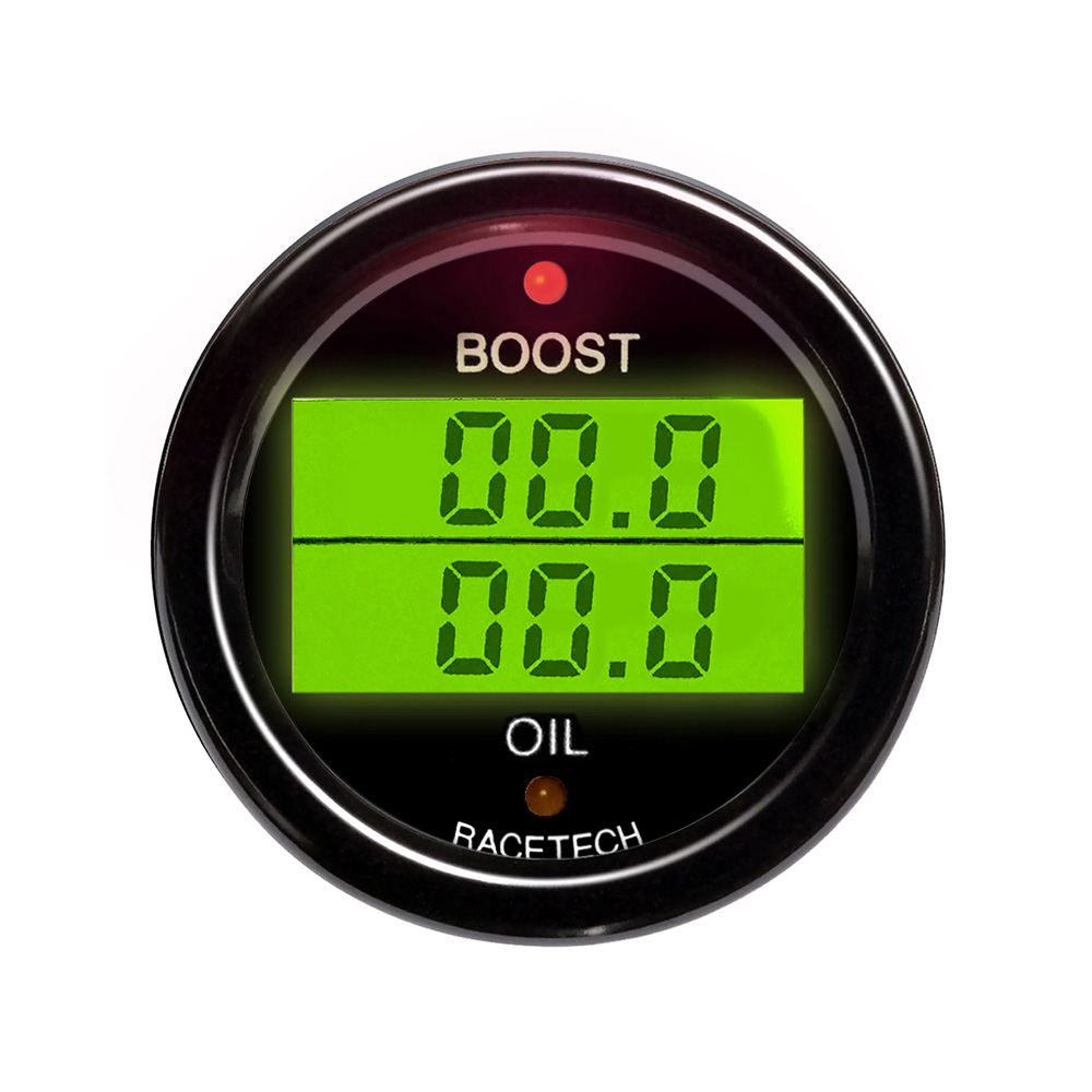 Racetech Boost & Oil Press Gauge - DG217 - race-parts.com