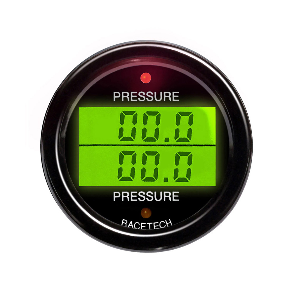 Buy Racetech Dual Pressure Gauges - DG219 - raceparts.com