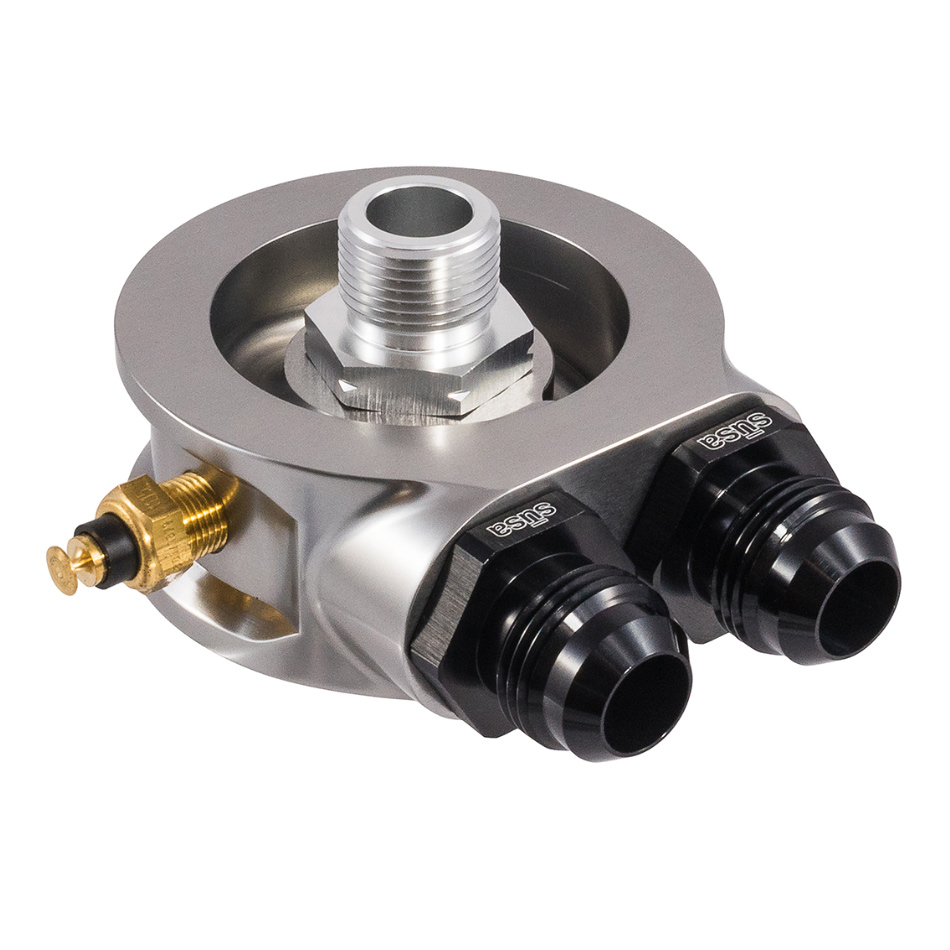 Buy Susa Billet Sandwich Oil Filter Adapter - race-parts.com