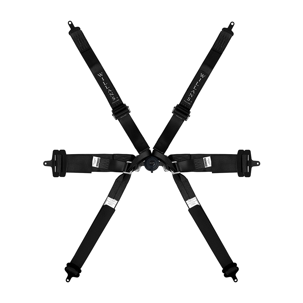 Willans Silverstone 623 6pt SS FHR Harness - raceparts.com