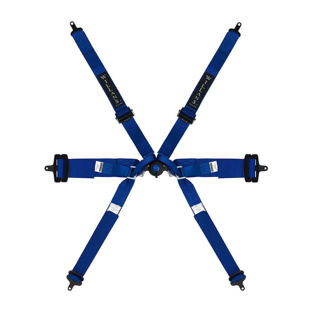 Willans Silverstone 623 6pt SS FHR Harness - raceparts.com