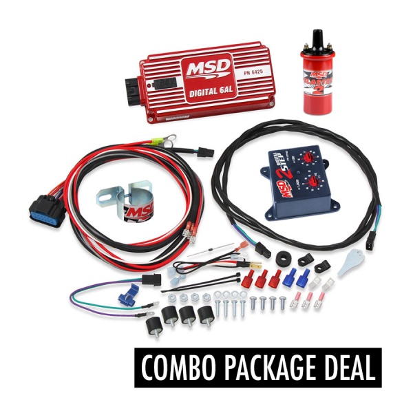 MSD Digital 6AL Ignition Combo - 6425CB2SRC - raceparts.com