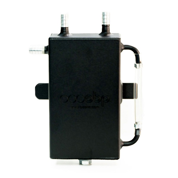 OBP 1 ltr Bulkhead Catch Tank - OBPCT001DM - raceparts.com