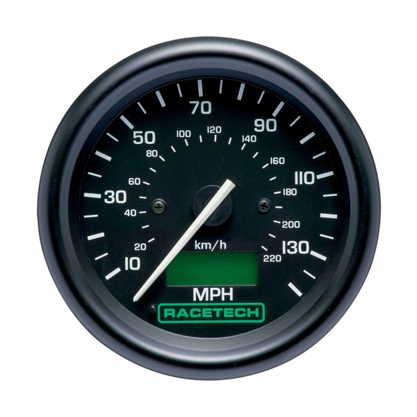 Racetech 80mm Electronic Speedo - RTSC130 - raceparts.com